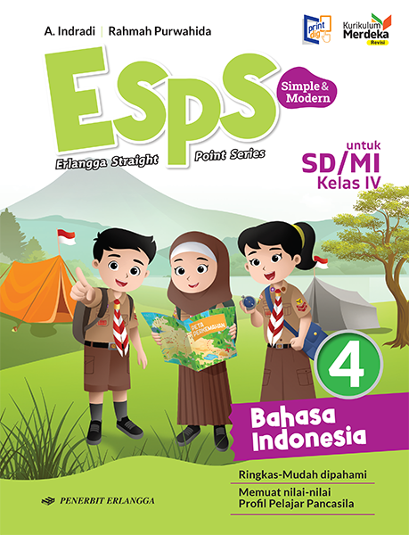 ESPS BAHASA INDONESIA 4 untuk SD/MI Kelas IV (K-MERDEKA REVISI)